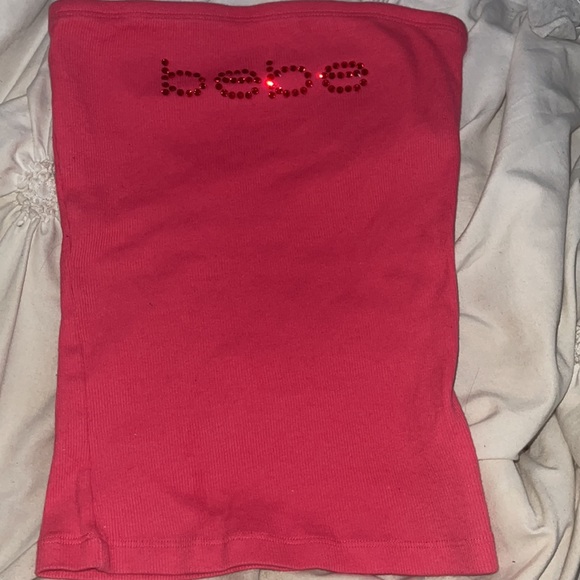 bebe | Tops | Y2k Bebe Tube Top | Poshmark